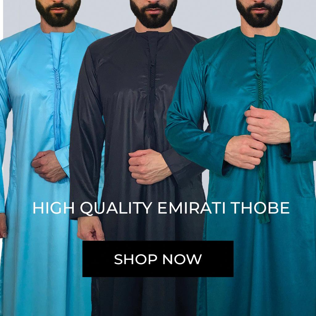 Shop Thobes for Men Online in USA - Islamic Men's Collection – Alhaya ...