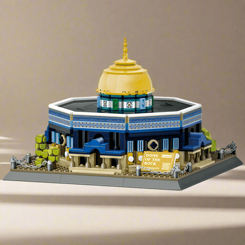 Dome Rock Building Blocks Set: Islamic Kids Toys